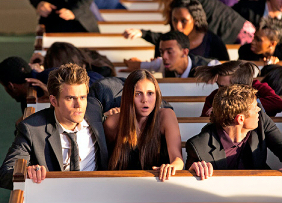 The Vampire Diaries Season Premiere Pic: Oh, Jesus! - TV Fanatic