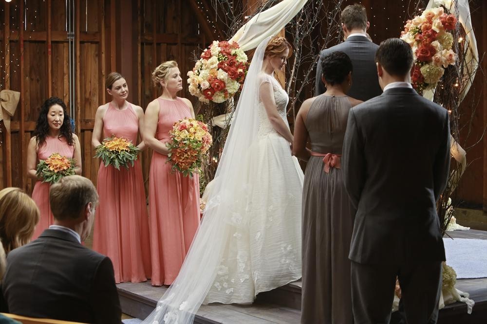Grey's Anatomy Midseason Finale Photos: An April Wedding - TV Fanatic