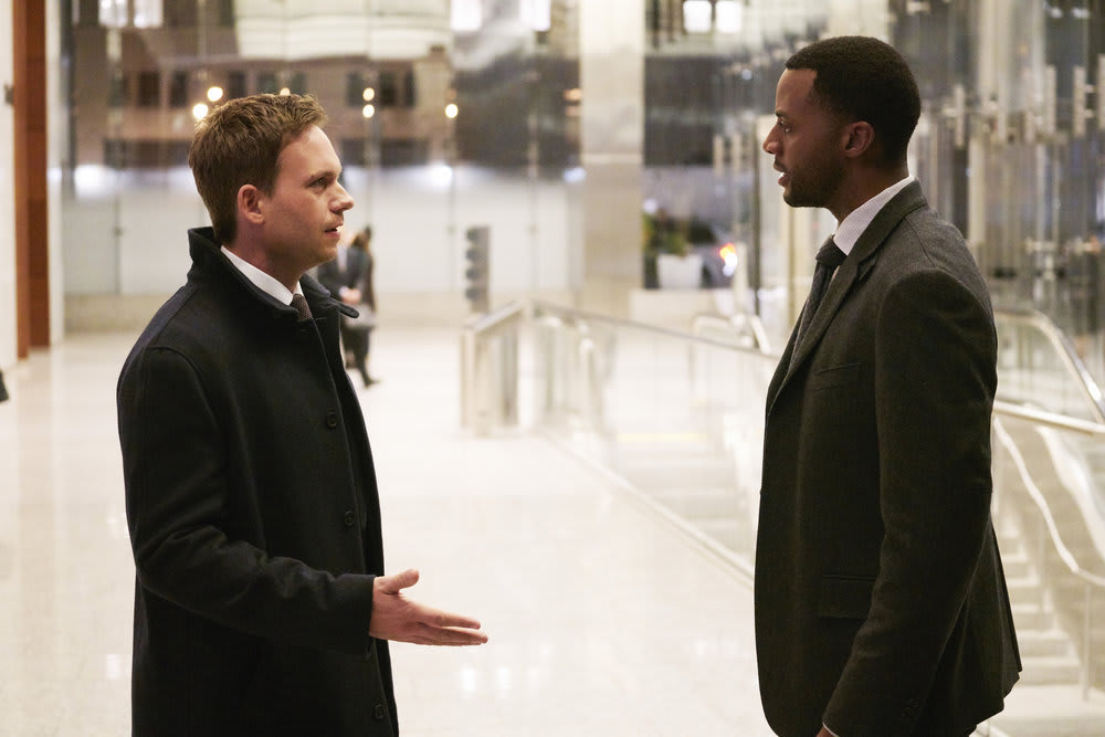 Suits Season 7 Episode 1 Recap: Skin In the Game - TV Fanatic