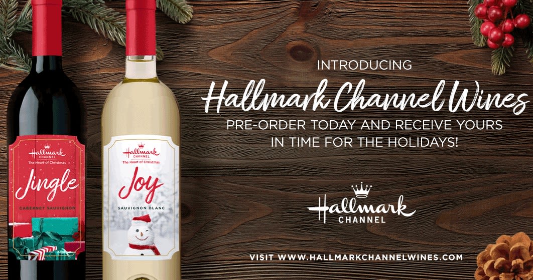 Hallmark Channel Is Celebrating Christmas Early by Launching a Wine ...