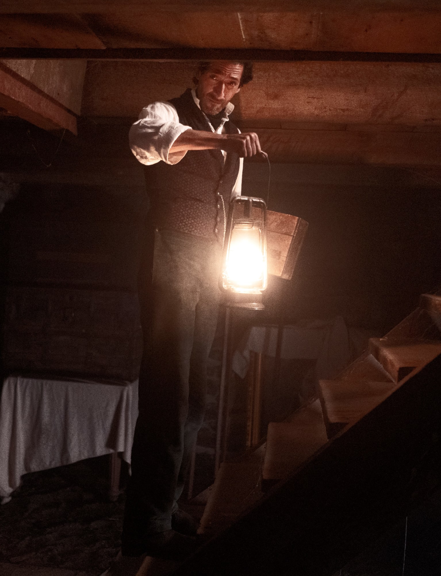 Adrien Brody, Emily Hampshire, and Executive Producers Talk Chapelwaite ...