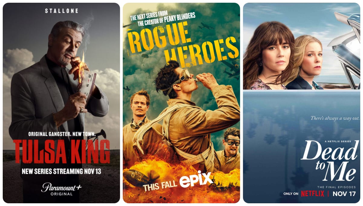 What to Watch: Tulsa King, Rogue Heroes, Dead to me - TV Fanatic