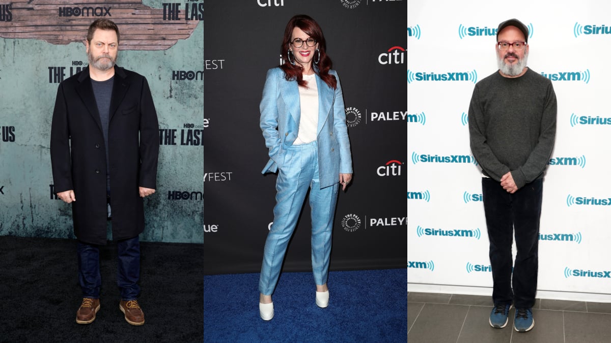 The Umbrella Academy: Nick Offerman, Megan Mullally, and David Cross ...