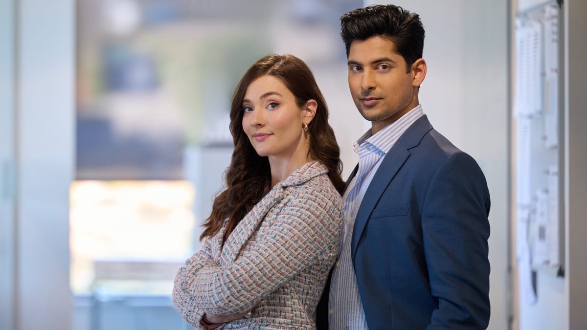Rushi Kota & Eva Bourne Tease Make Me a Match, Hallmark's First Indian ...
