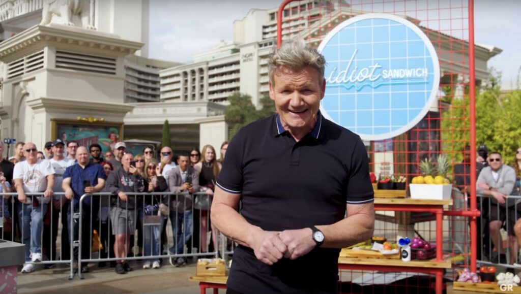 Gordon Ramsay's Idiot Sandwich Meme Becomes YouTube Series - TV Fanatic
