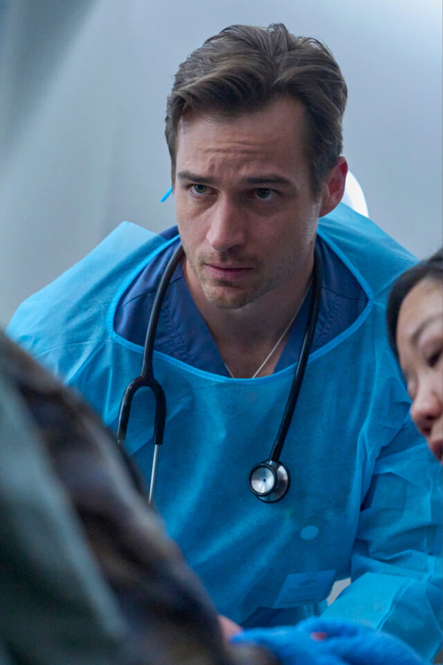 Jon-Michael Ecker Unpacks Doc's Devastating Cliffhanger and Jake & Amy's Love Story - TV Fanatic